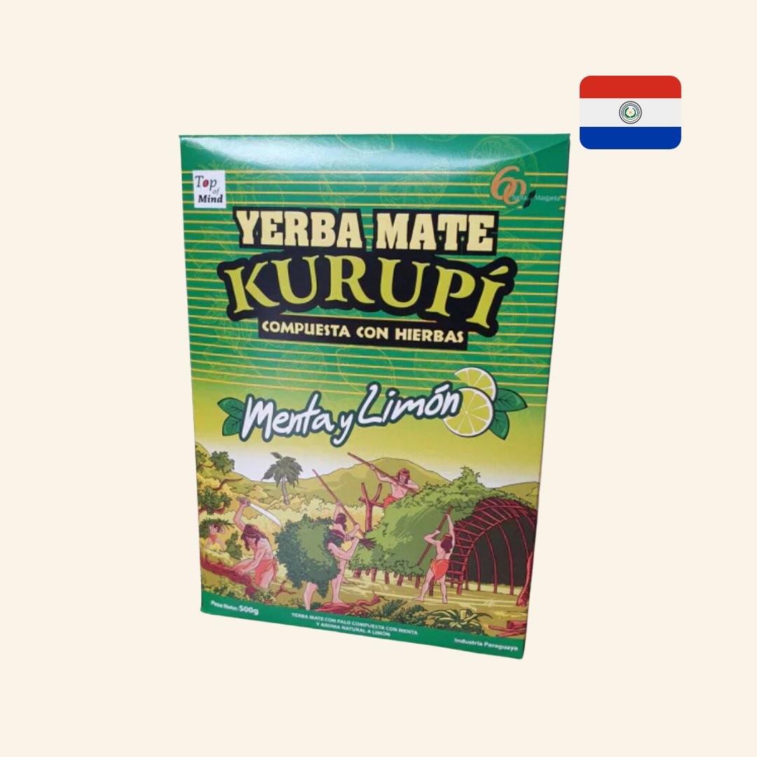Kurupi Yerba Mate - Menta y Limon – I Love Paraguay Restaurant