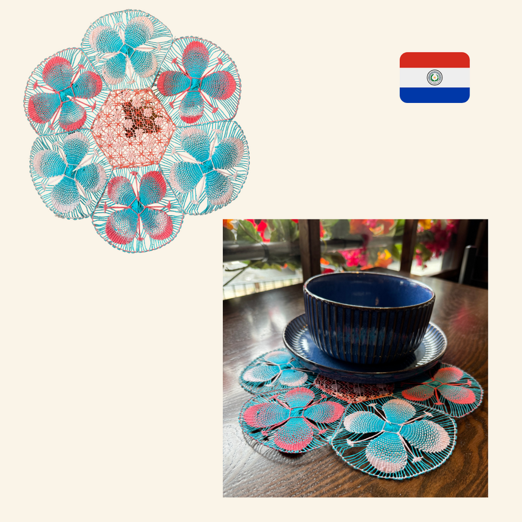 Ñanduti Embroidery Lace – I Love Paraguay Restaurant