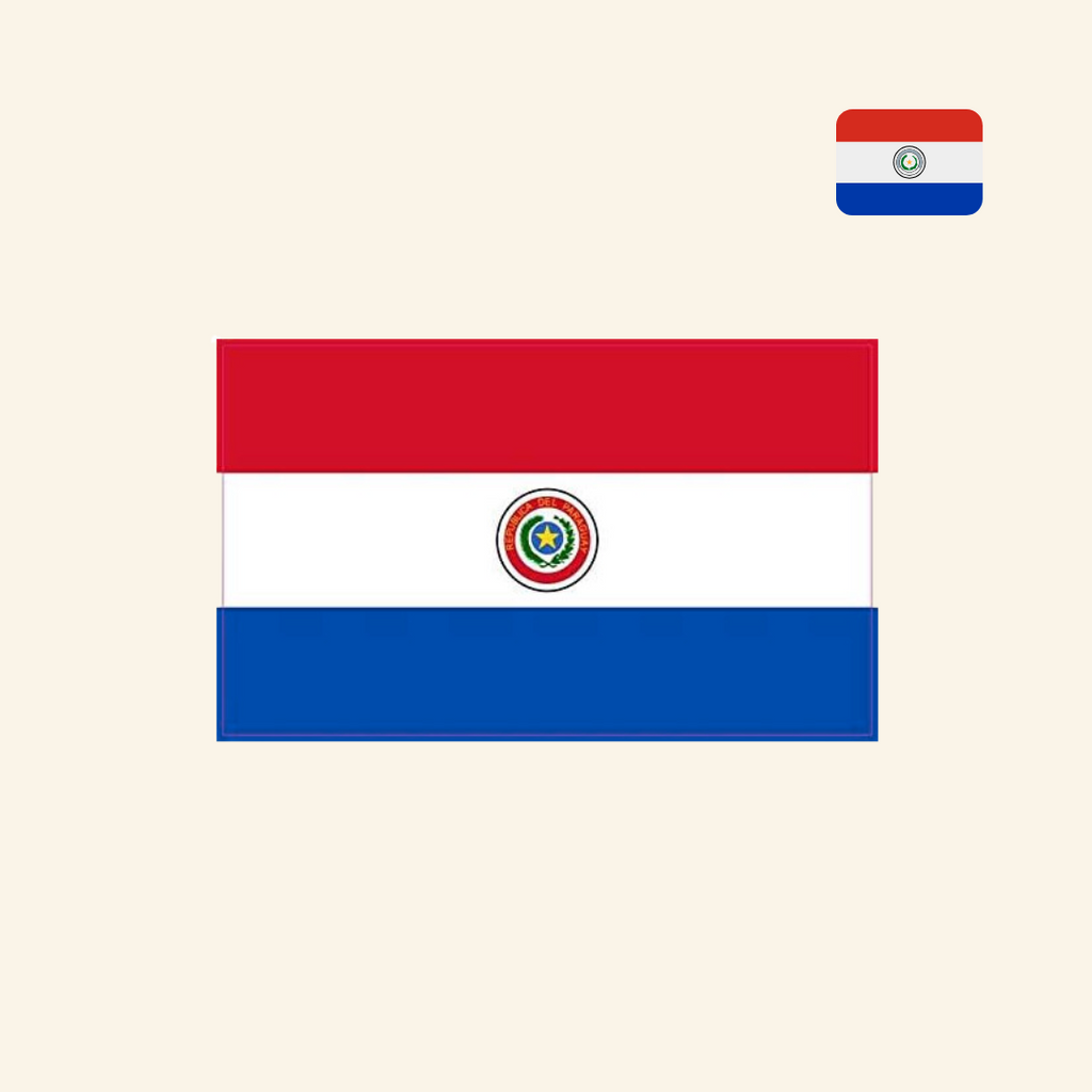 Paraguay Flag Sticker – I Love Paraguay Restaurant